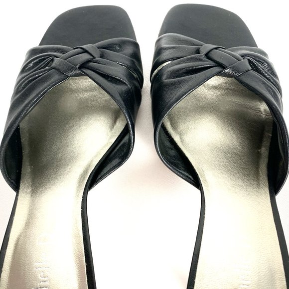 Michelle D | Shoes | Michelle D Slip On Comfy Black Sandals Size 75 ...